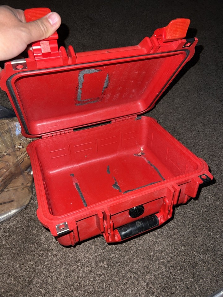 Philips HeartStart AED Defibrillator Plastic Waterproof Carry Pelican ...