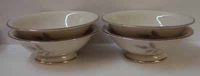 Carillon BLUE RHAPSODY Cereal Bowls SET OF FOUR More Items Available | eBay