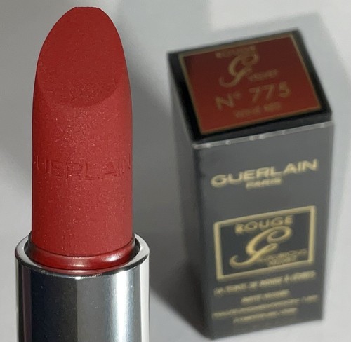Guerlain Paris Rouge Velvet Lipstick Shade No 775 Wine Red | eBay