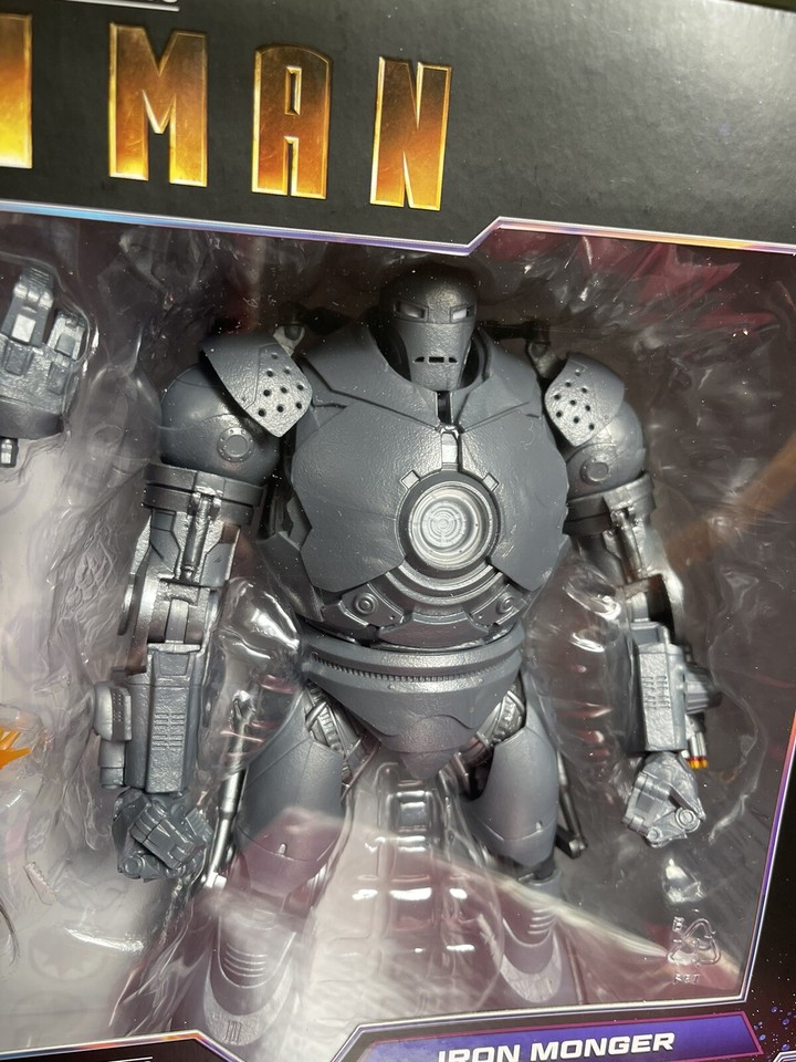 Hasbro Marvel Iron Man Legends Series Obadiah Stane & Iron Monger ...