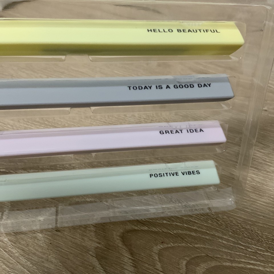 📀 NPW Positive Pens - Soft Touch Ball Point Pens - 4PK (AS SHOWN) | eBay