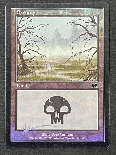 Swamp Foil 329 MTG 7th edition Magic the Gathering NEVER PLAYED GEM ...