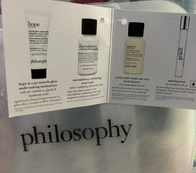 Philosophy 5 Piece Gift Set-MEET THE ICONS~HOPE, GRACE, PURITY and ...