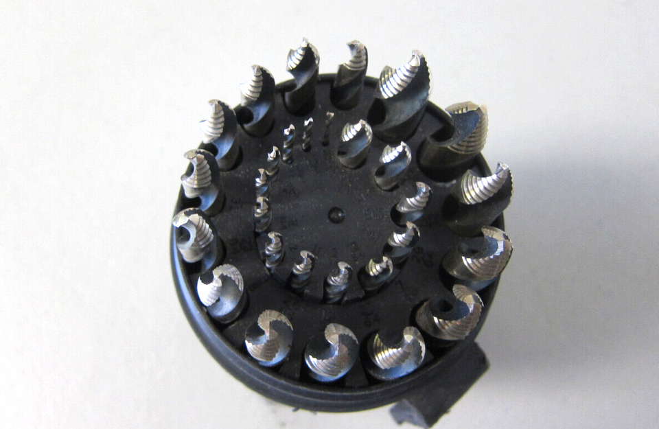 K TOOL XD - KTI-XD3106 - 29 Pc. Stepped Cutter Drill Bit Set - FREE ...