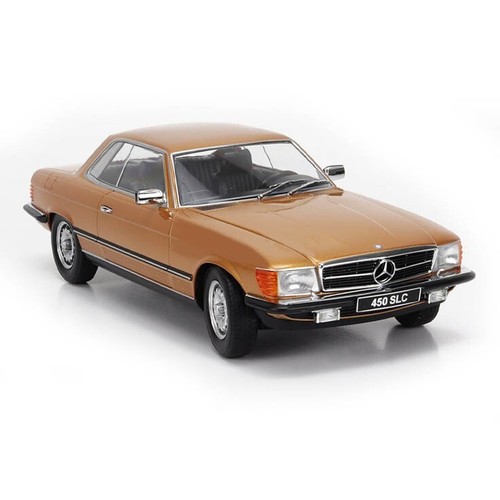 1980 MERCEDES BENZ SL-CLASS 450SLC COUPE (C107) GOLD MET 1:18 SCALE BY ...