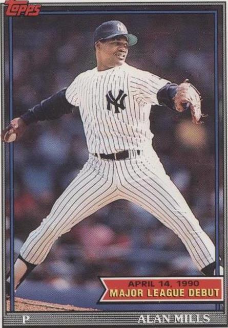 1990-91 Topps Major League Debut 1990 - Alan Mills #108 (RC) for sale ...