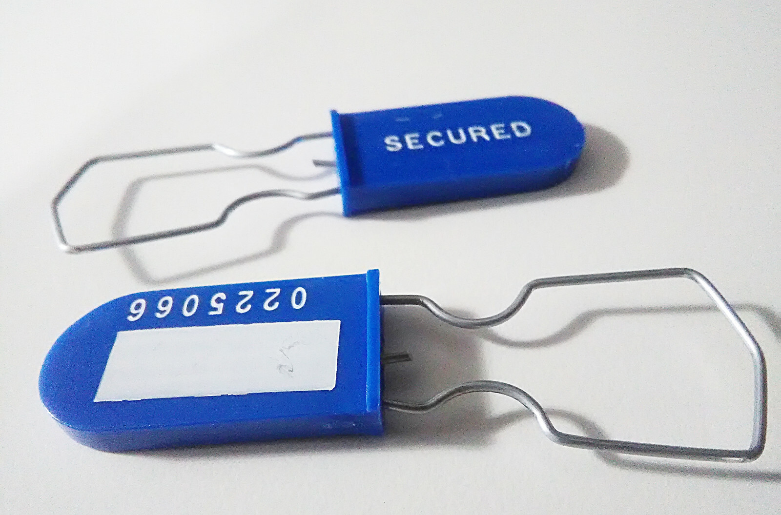 Blue Security Meter Seal Water Electric Clasp Plastic Padlock Qty of 10 ...