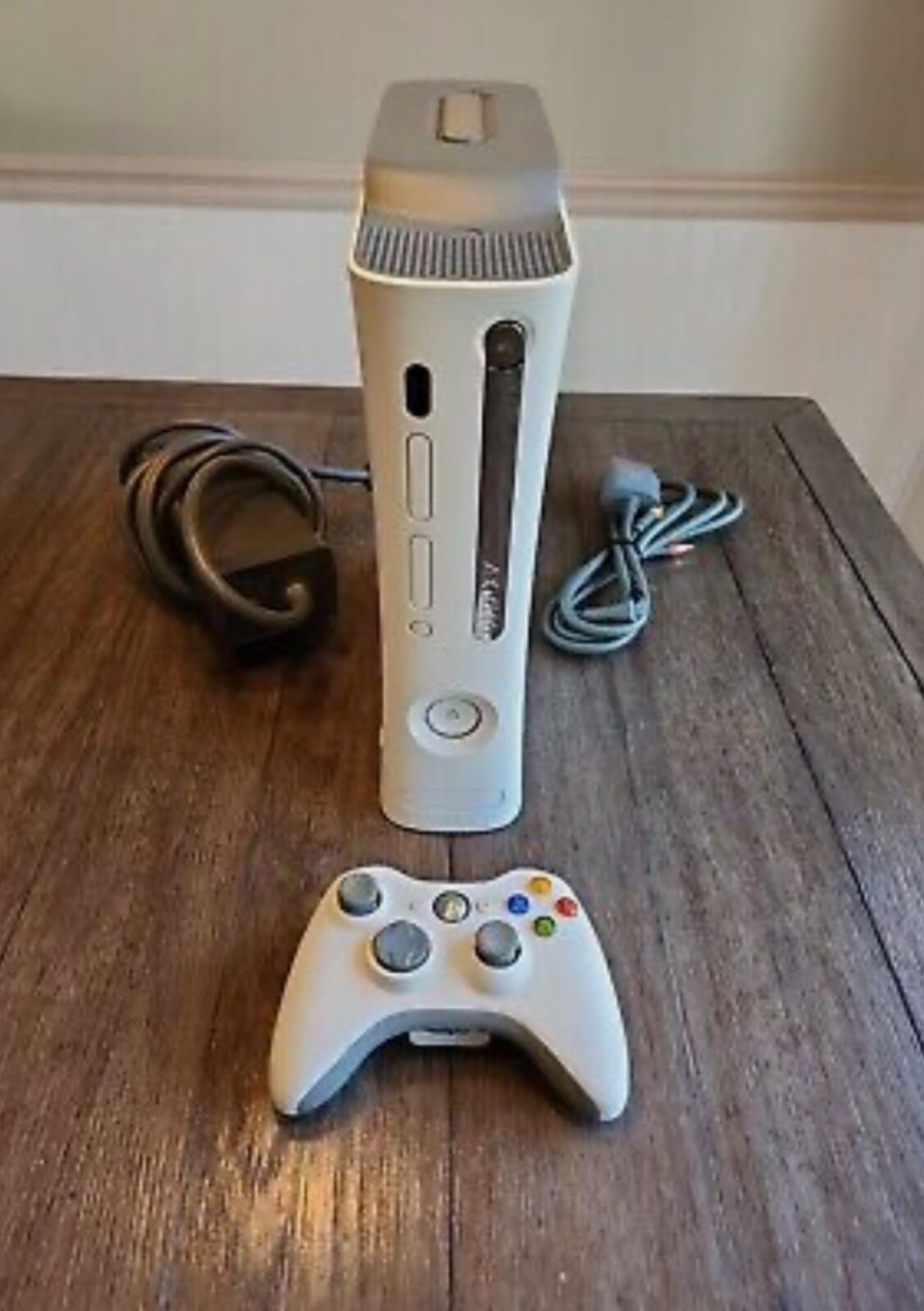 Microsoft Xbox 360 Pro System Bundle 60GB White Console 882224765558 | eBay