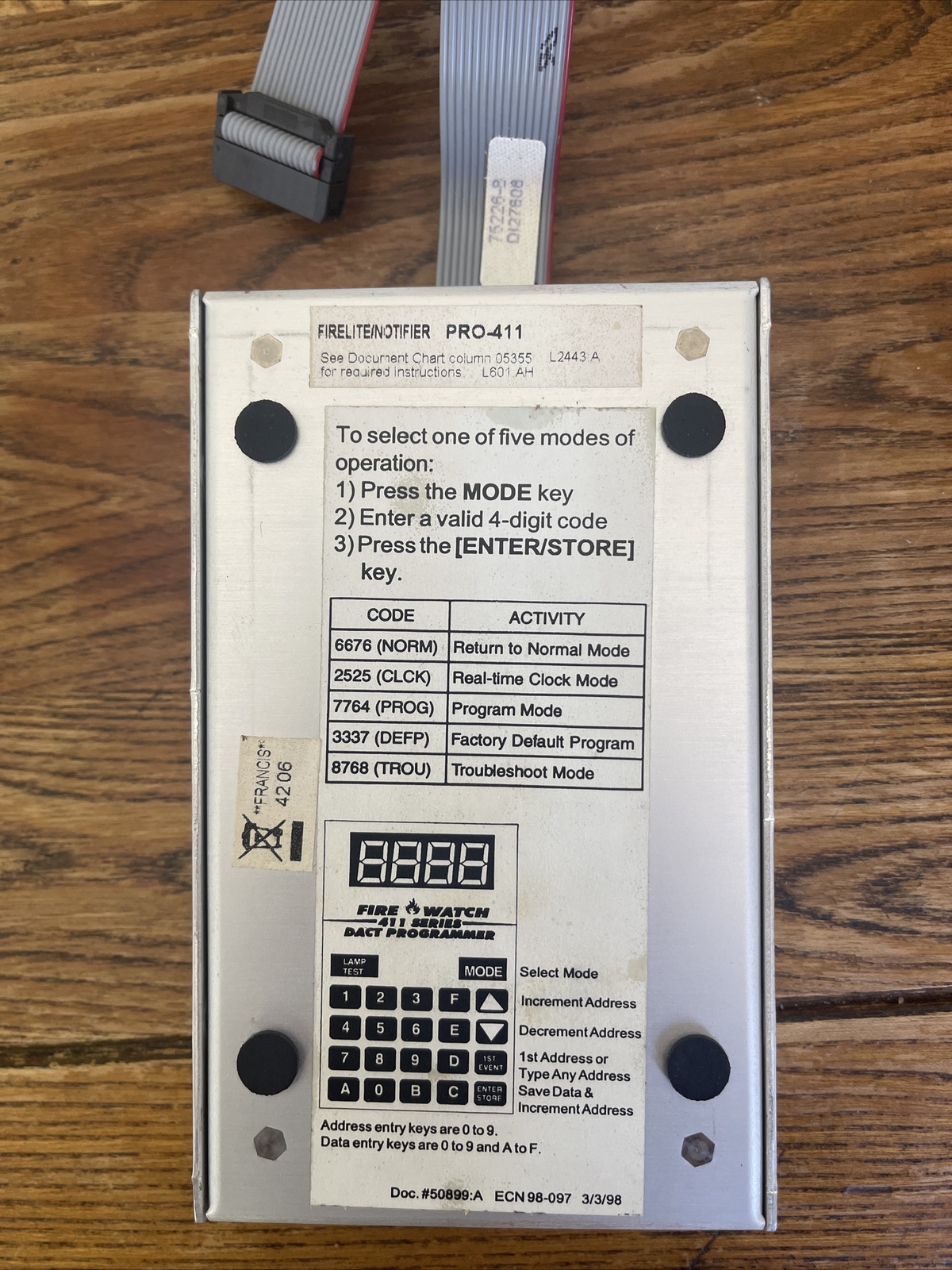 Fire-Lite+PRO-411+Fire+Alarms+-+Red for sale online | eBay