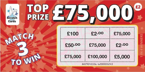 FAKE LOTTERY SCRATCH CARD Joke Tickets Prank 5060473765795 | eBay