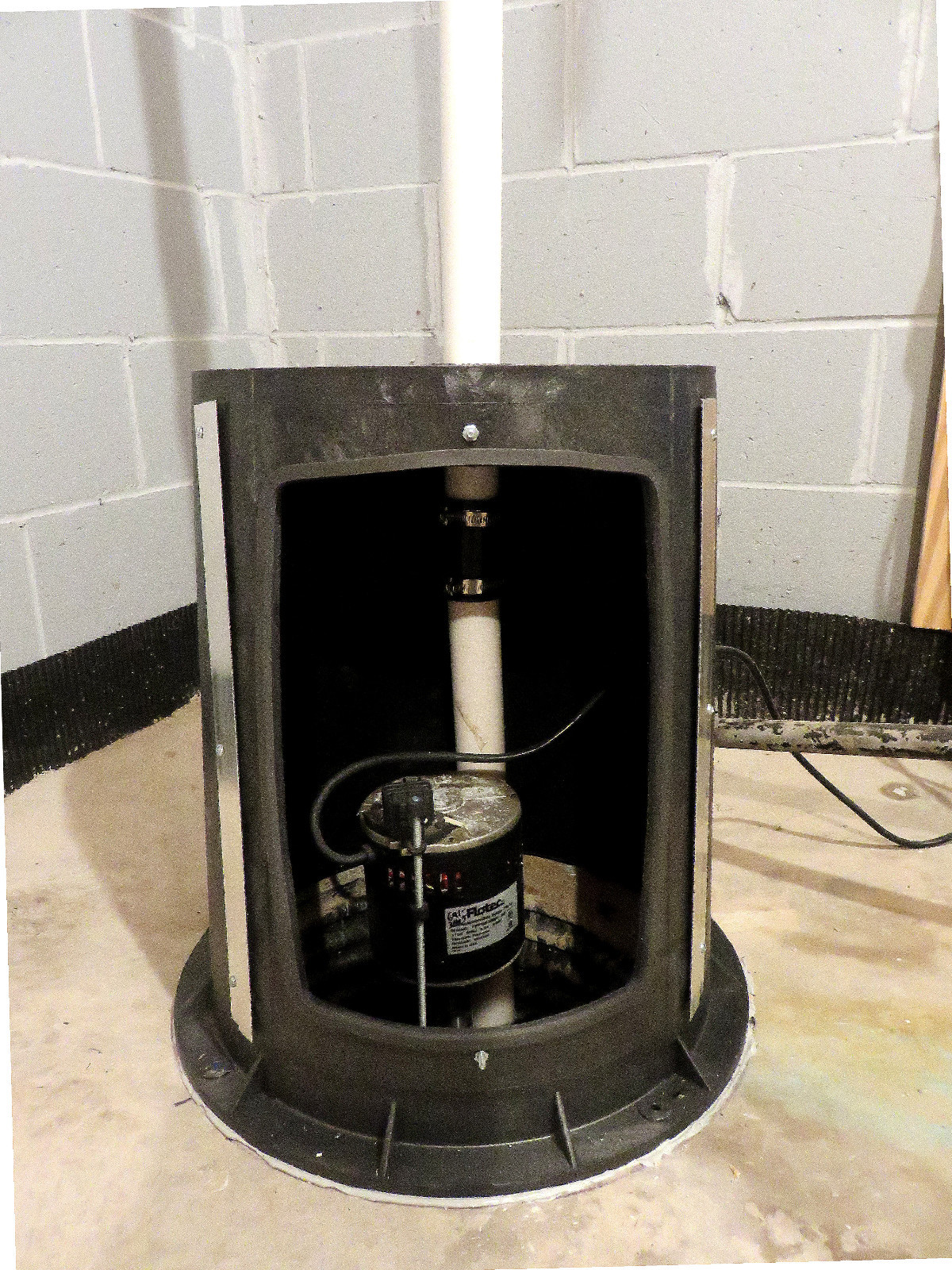Easy Access Pedestal Sump Cover for Radon Mitigation System ...