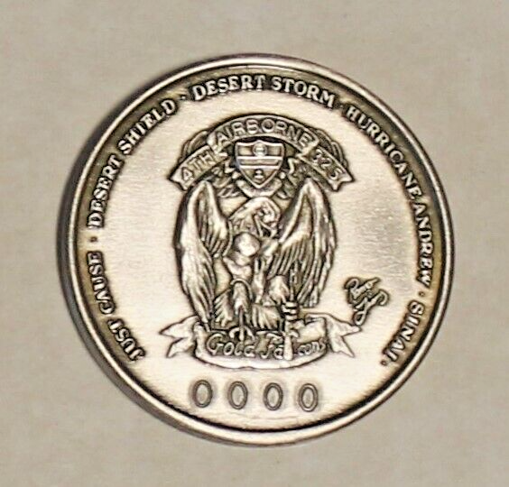 82nd Airborne 325th Infantry 4th BN Gold Falcon Sinai #0000 Army ...