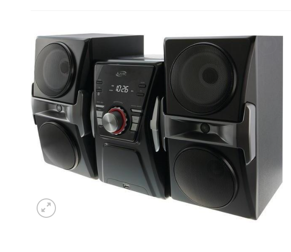 iLive-LED Color Lights CD/FM Stereo System Bluetooth FM radio CD Player ...