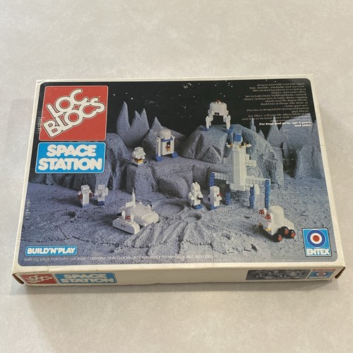 1981 Entex Loc Blocs Space Station Set No. 1079 *445+ Pieces* | eBay