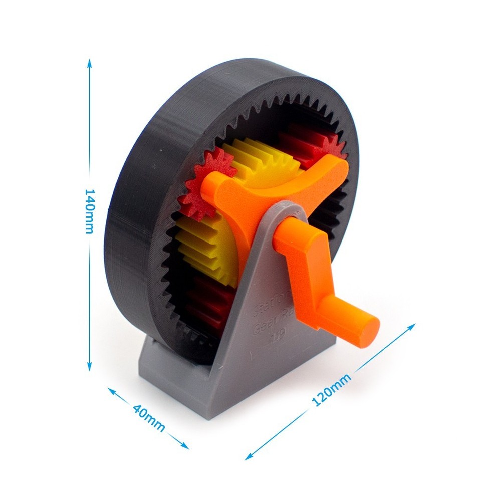 Assemblable Planetary Gear Model DIY Mechanical Gear Set 3D Printed PLA Sun Gear | eBay