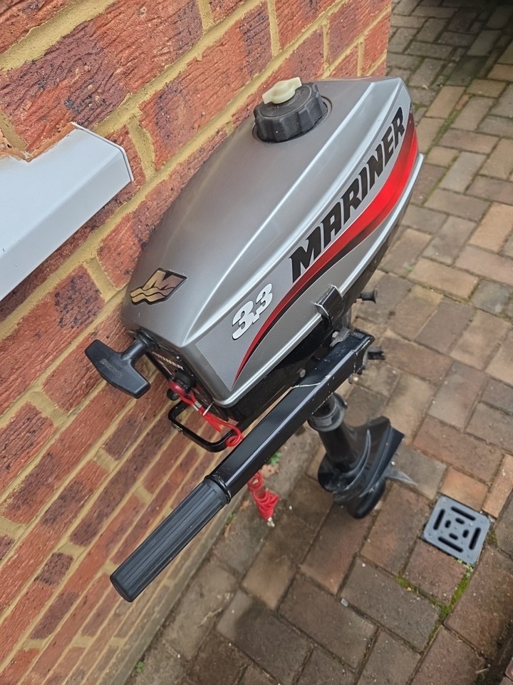 Mariner 3.3 Hp Outboard Engine 2 Stroke Petrol Working | eBay UK