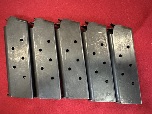 5 Springfield Armory 1911 .45 ACP 7 Round Magazines Springfield | eBay