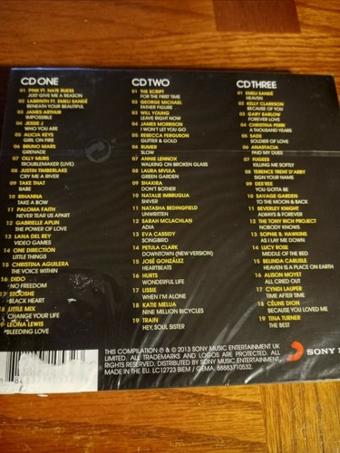 NEW SEALED 2013 SONY SIMPLY THE BEST VOICES 3 CD BOX SET..57 TRACKS 3 ...