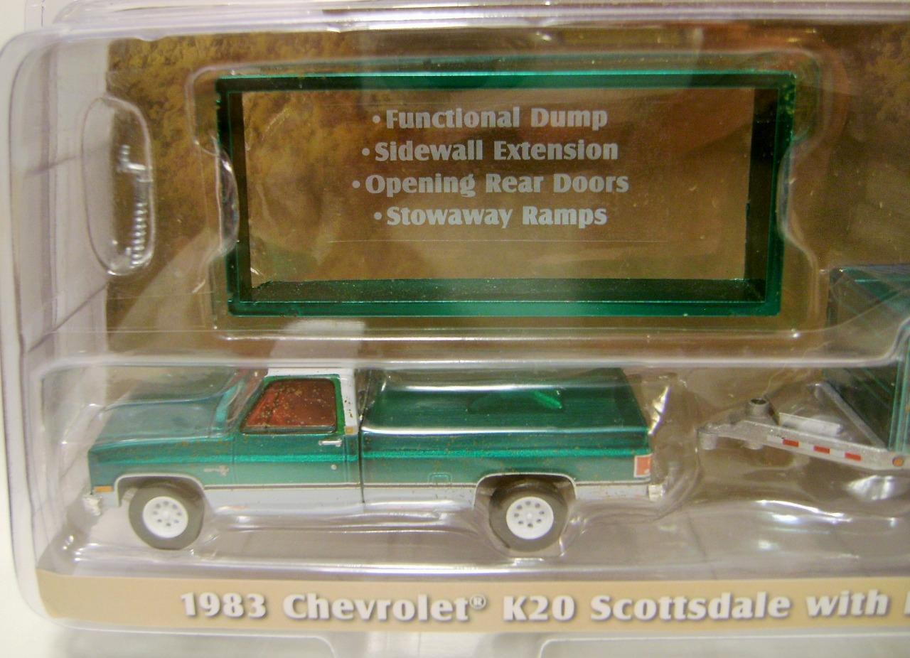 1983 '83 CHEVY K20 SCOTTSDALE & TRAILER CHASE HITCH & AND TOW ...