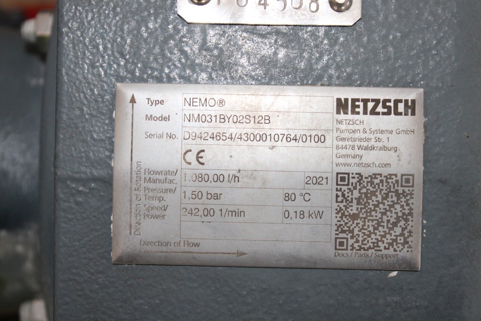 Netzsch NM031BY02S12B Pump | eBay