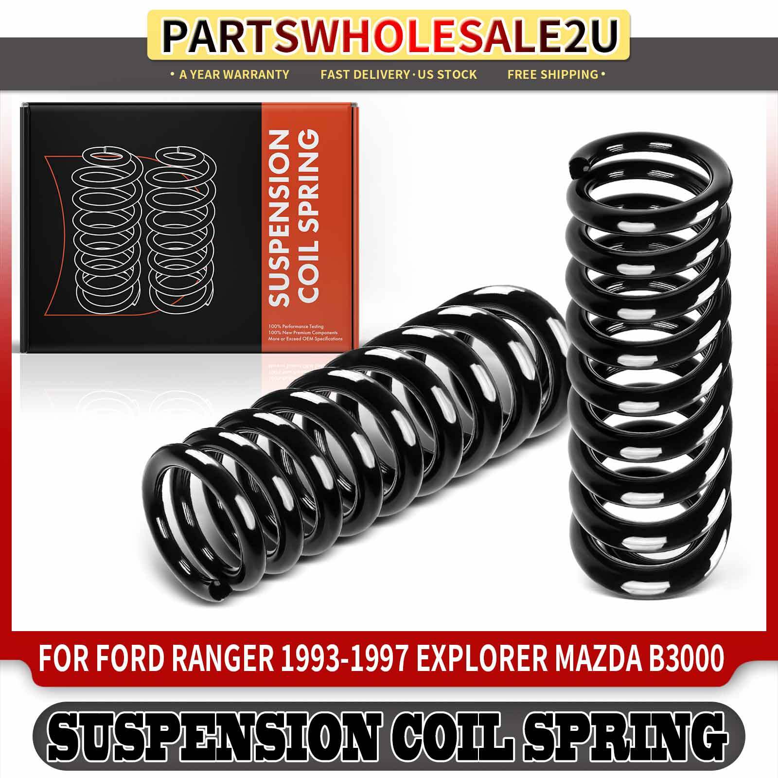 2x Front L&R Coil Springs for Ford Explorer 91-94 Ranger 93-97 Mazda ...