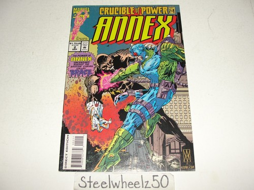 Annex #2 Comic Marvel 1994 Walter McDaniel Cover Jack C. Harris Paris ...
