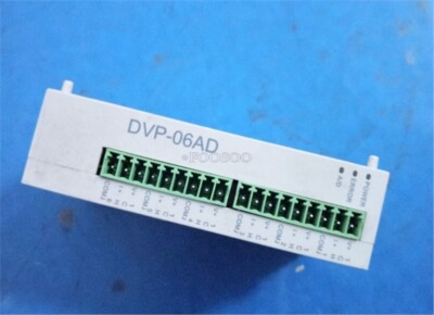 Delta Plc Analog Extension Module DVP06AD-S Tested Used vz | eBay