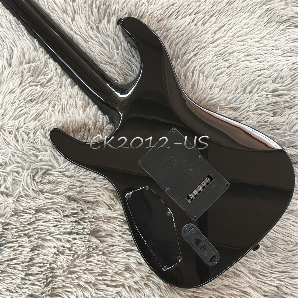 KH-202 LTD Kirk Hammett Electric Guitar Solid Body Black FR Skull-and ...