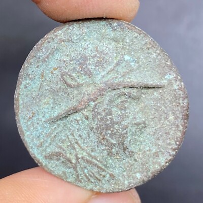 Rare ancient Roman bronze authentic king coin | eBay