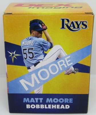 MATT MOORE Dex Imaging Bobblehead TAMPA BAY RAYS Stadium Giveaway SGA ...