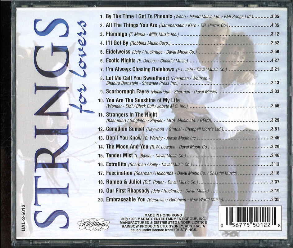 162d NEW SEALED (CD) STRINGS FOR LOVERS | eBay