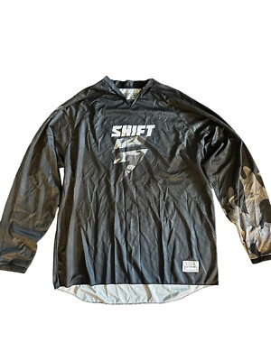 Shift Motocross Racing Jersey Black / Camo Size XXL | eBay