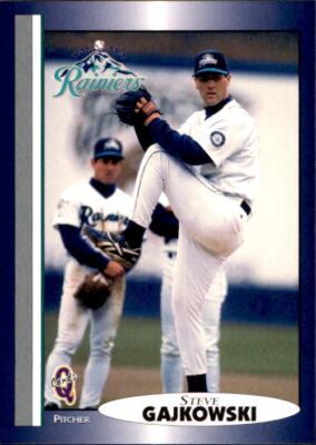 1998 Tacoma Rainiers Q-Cards 12 Steve Gajkowski Seattle Washington ...