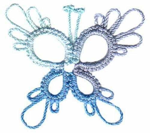 Lizbeth Egyptian Cotton Crochet Thread Size 10 Color 185 Artic Waters ...