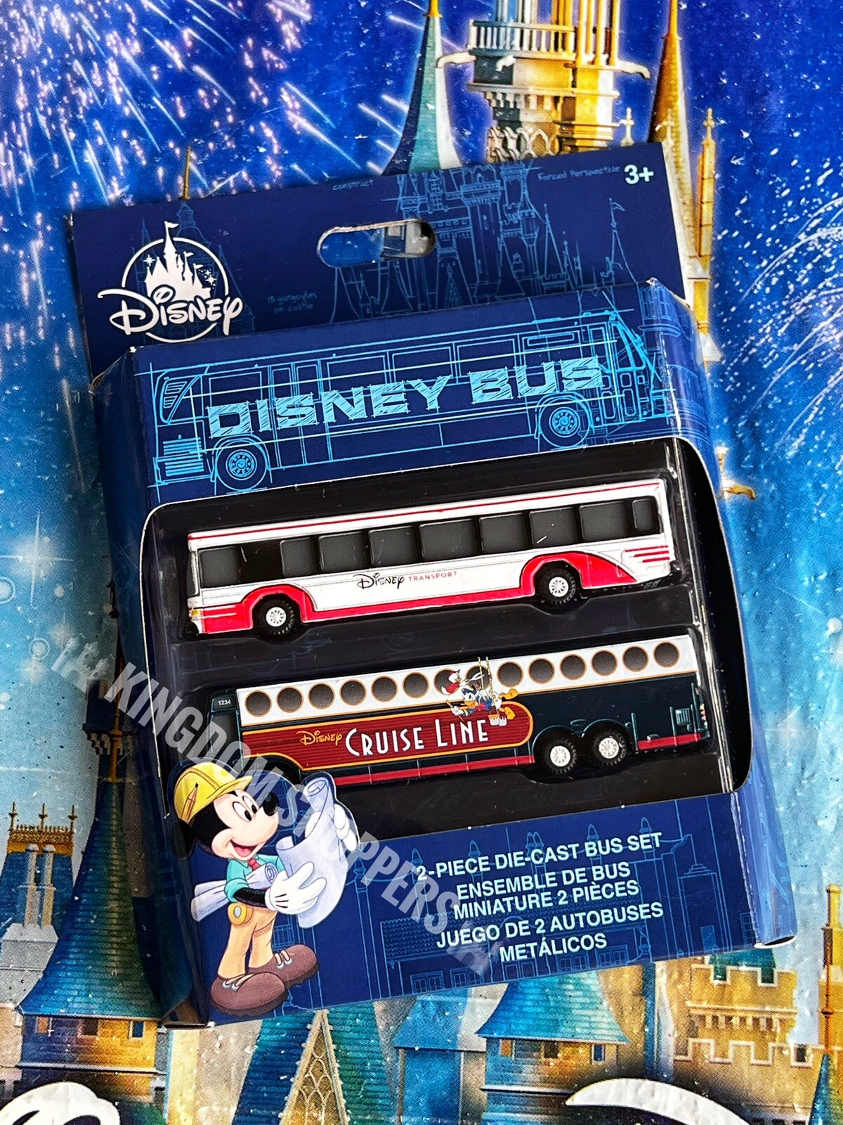 2025 Disney Parks Diecast Bus 2 Pack Set Buses Transport Cruise Line | eBay