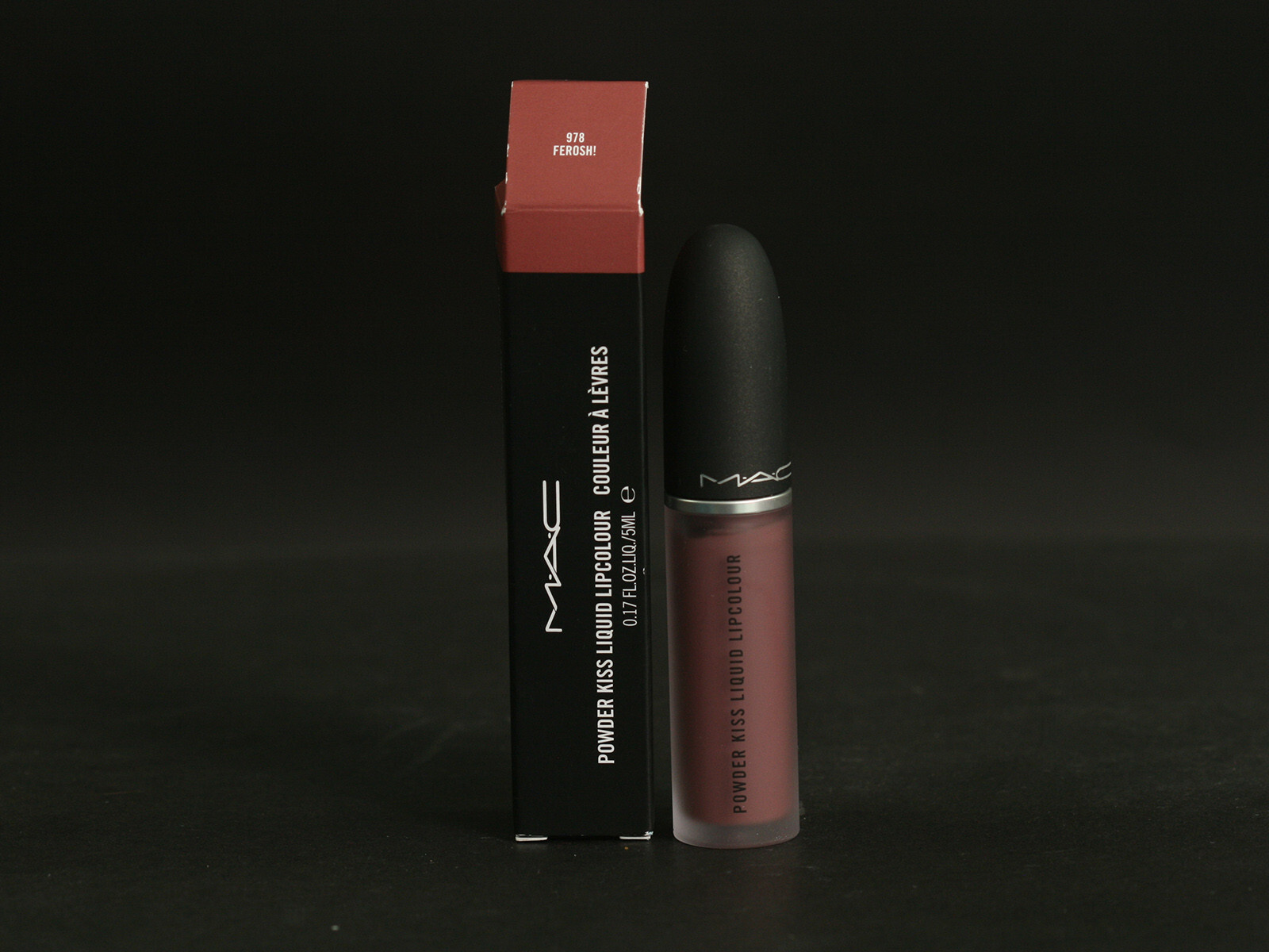 MAC Powder Kiss Liquid Lipcolour Ferosh .17oz for sale online | eBay