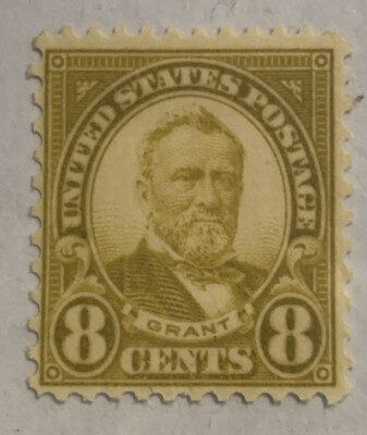 TWO Grant 8 Cent Stamps, United States postage Unused | eBay