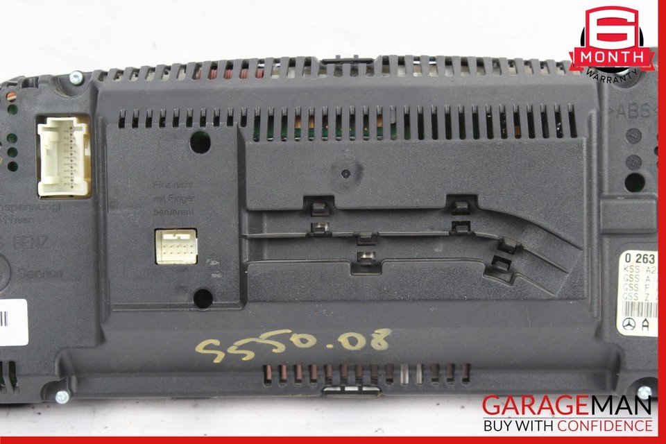 07-10 Mercedes W221 S550 S600 CL550 Instrument Cluster Speedometer OEM ...