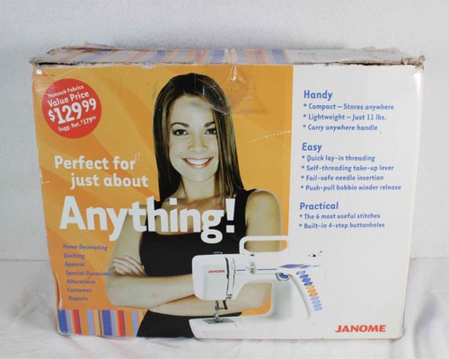Janome HF107 Sewing Machine Compact Lightweight | eBay