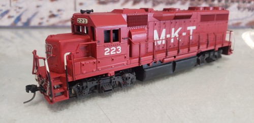 HO SCALE ATLAS MKT MISSOURI KANSAS & TEXAS GP-40 #223 DIESEL LOCOMOTIVE🔥🔥🔥 | eBay