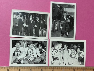 4 VINTAGE CAMERA ORIG SNAPSHOT DEAN MARTIN JERRY LEWIS ELIZABETH TAYLOR ...