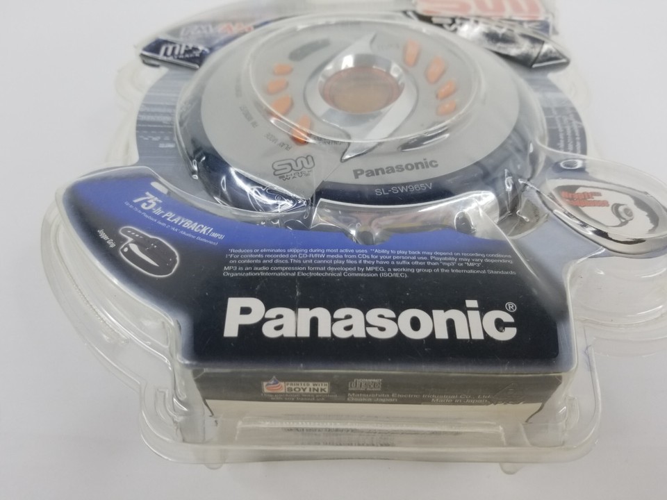 Panasonic SL-SW965 Shockwave Water-Resistant Portable CD Player ...