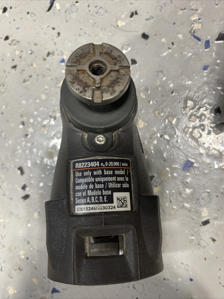 RIDGID JobMax 12v Cordless Multi-tool Head R8223404 Oscillating ...