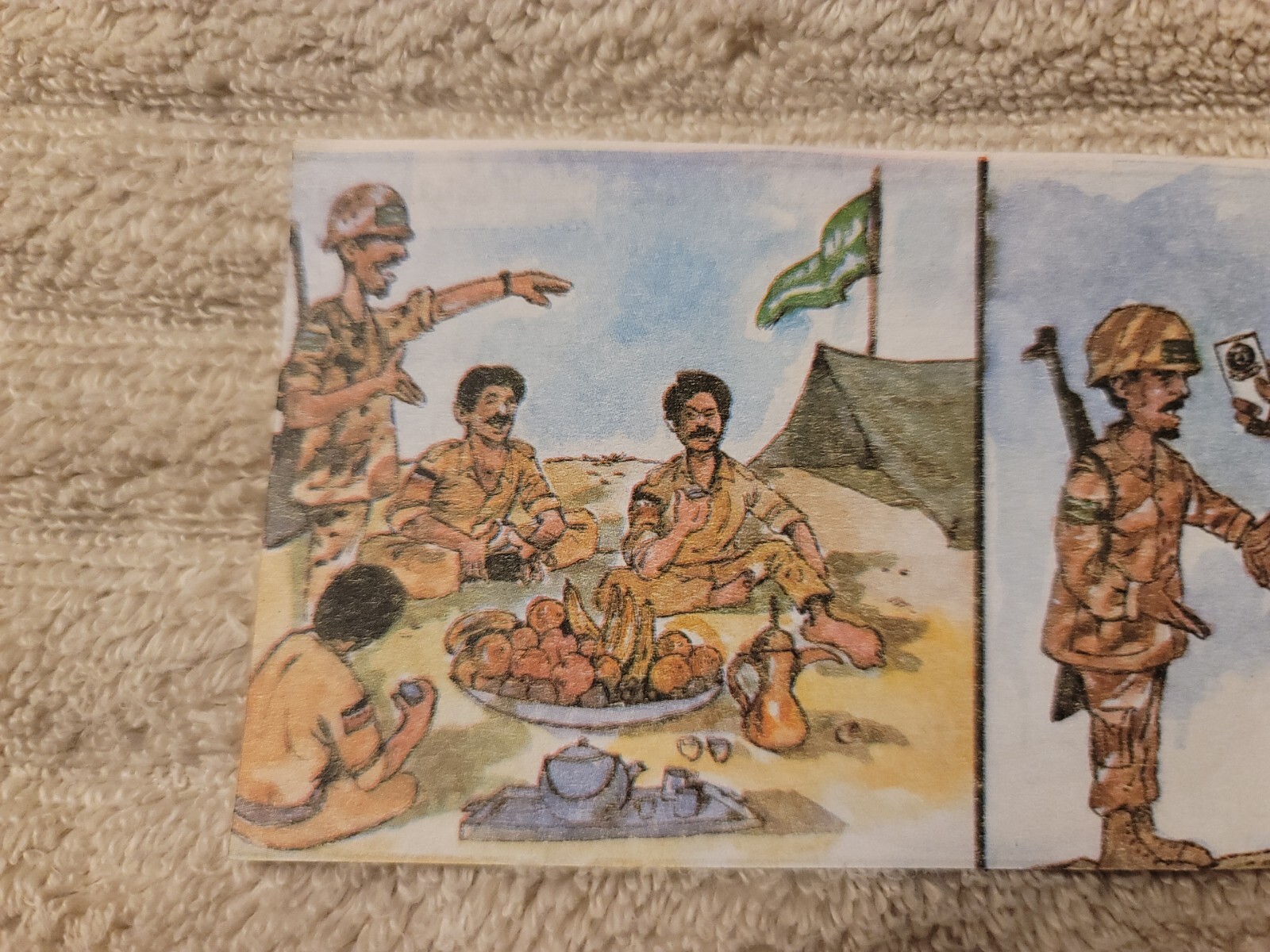 D 1991 Real GULF WAR US MILITARY IRAQ DESERT STORM PSYOPS SURRENDER ...