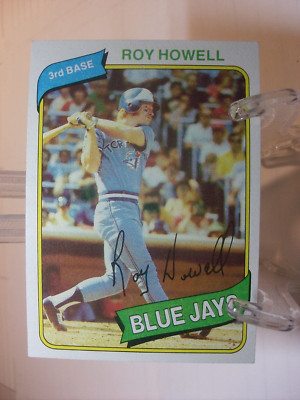 1980 Topps Baseball Card #488 - Roy Howell - Toronto Blue Jays (95519 ...