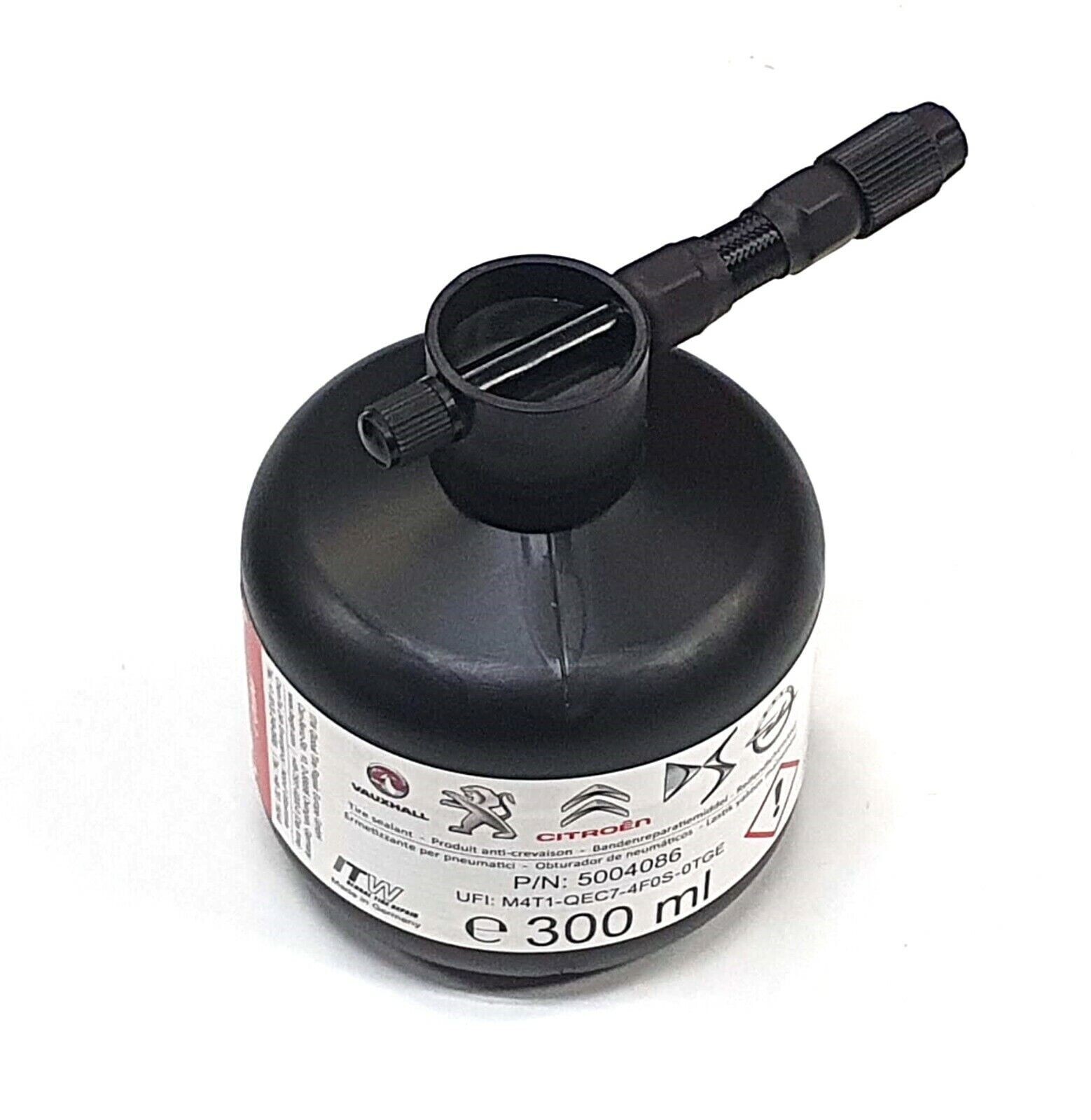 GENUINE CITROEN PEUGEOT DS TYRE PUMP KIT INFLATOR SEALANT TOWING EYE ...