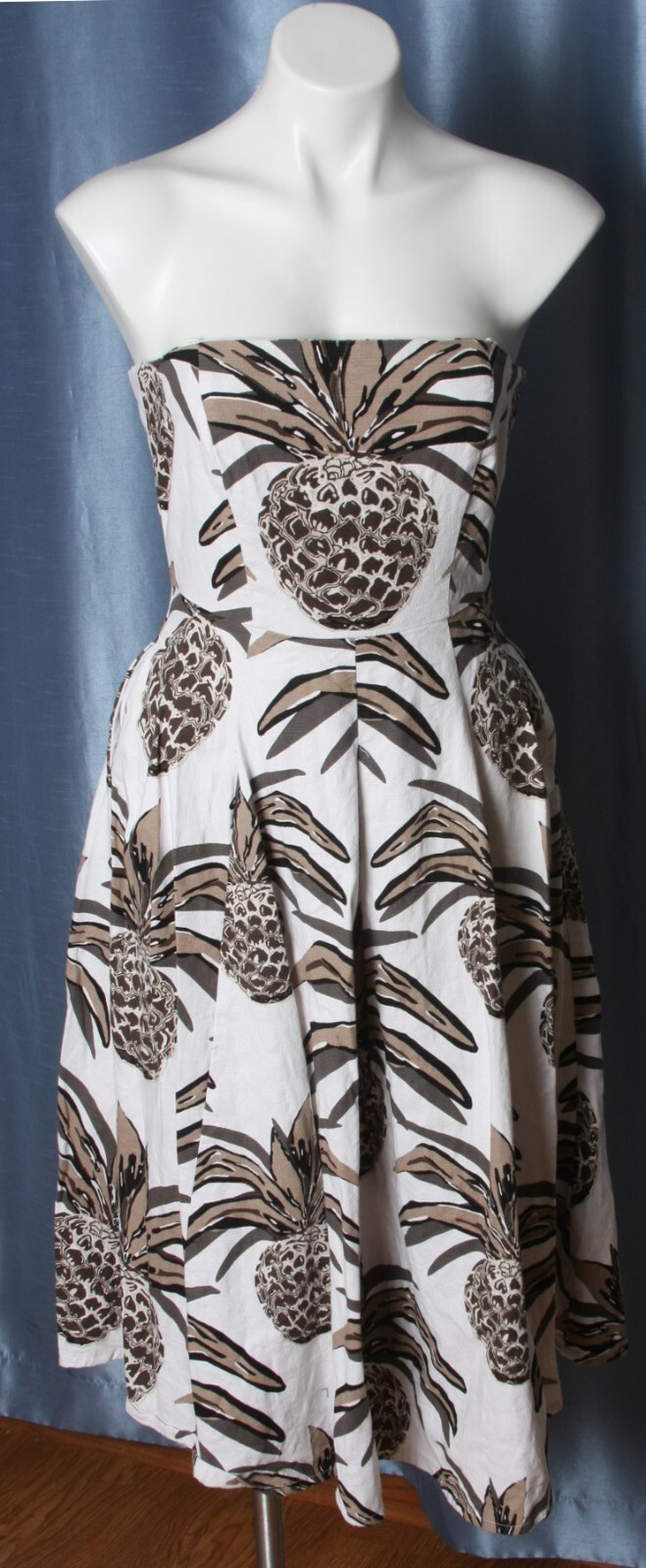 EVA MENDES for NY & CO Del Mar Brown and White Pineap… - Gem