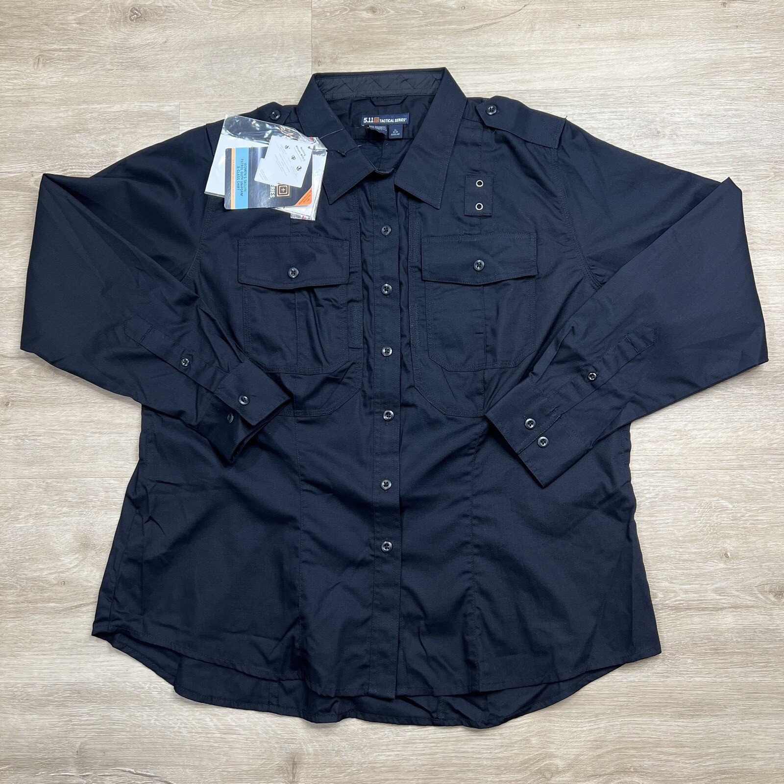 5.11 Tactical Womens Taclite PDU Class B L/S Midnight Navy 62366 Size ...