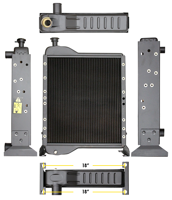 219540 Case / IH585 595 685 695 885 895 Radiator | eBay