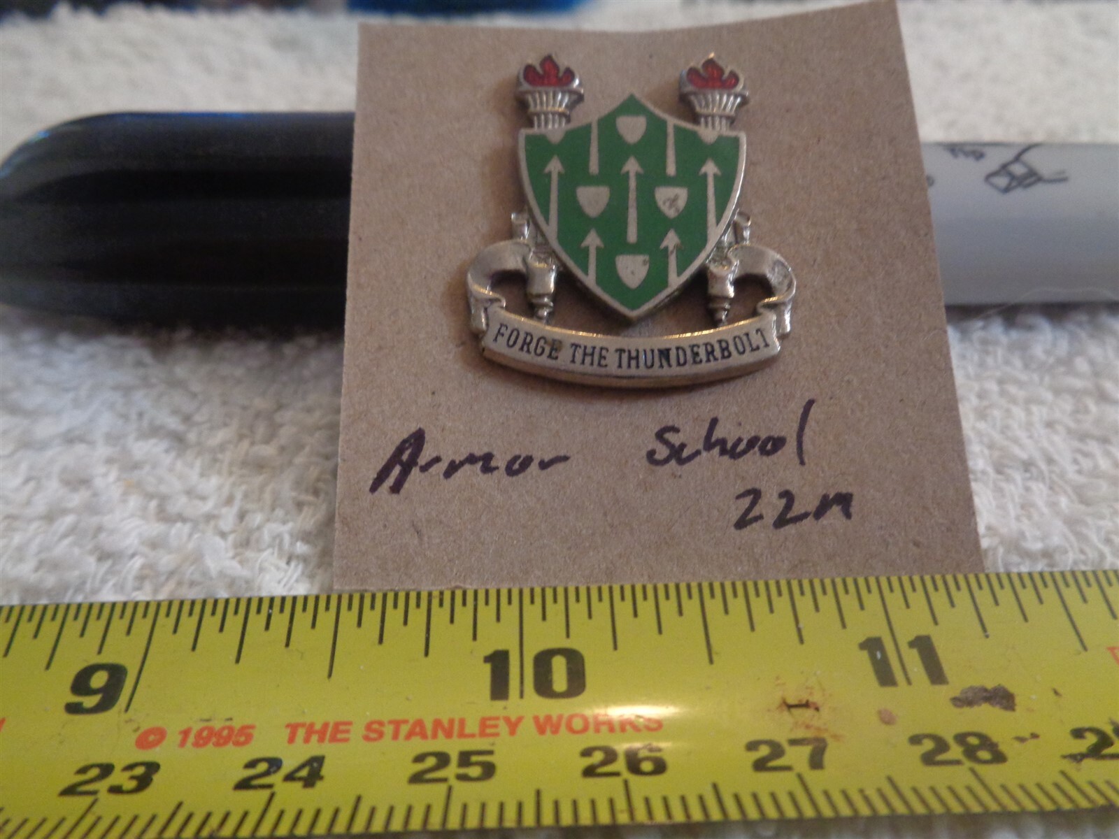 Armor School 22M Unit Crest, DI, DUI (DRAW#M4) | eBay